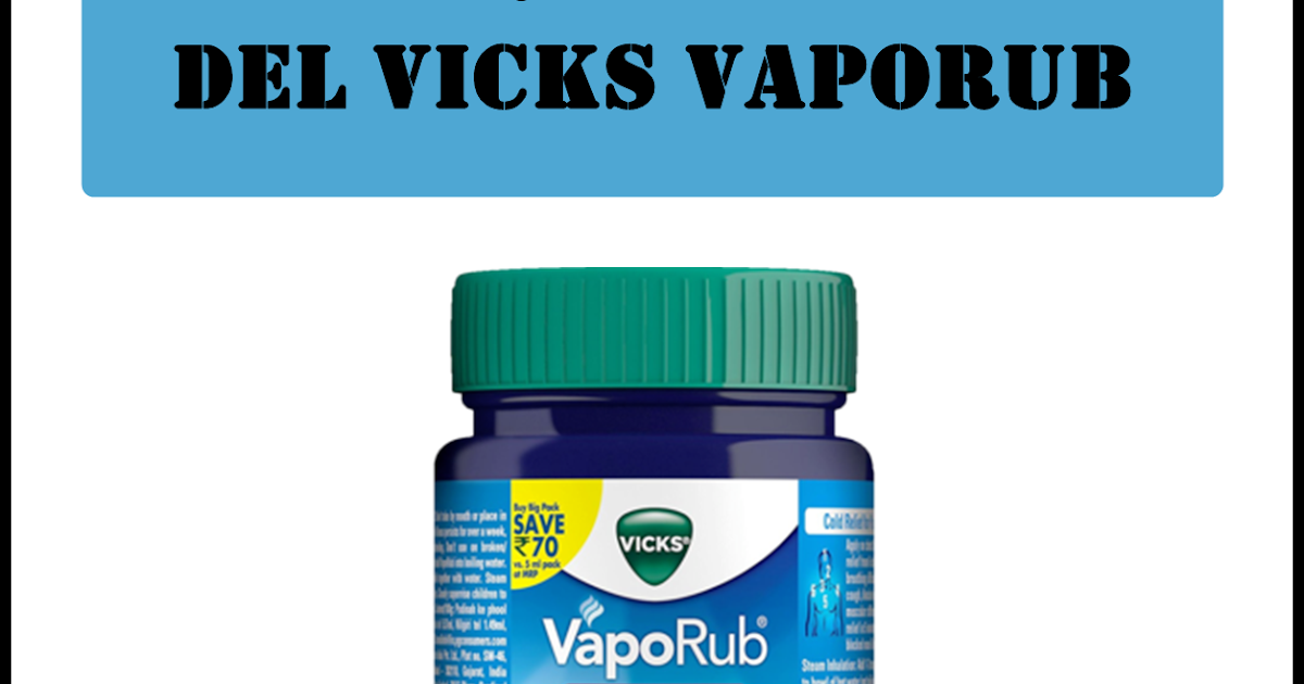 5 usos que no sabías del vicks vaporub