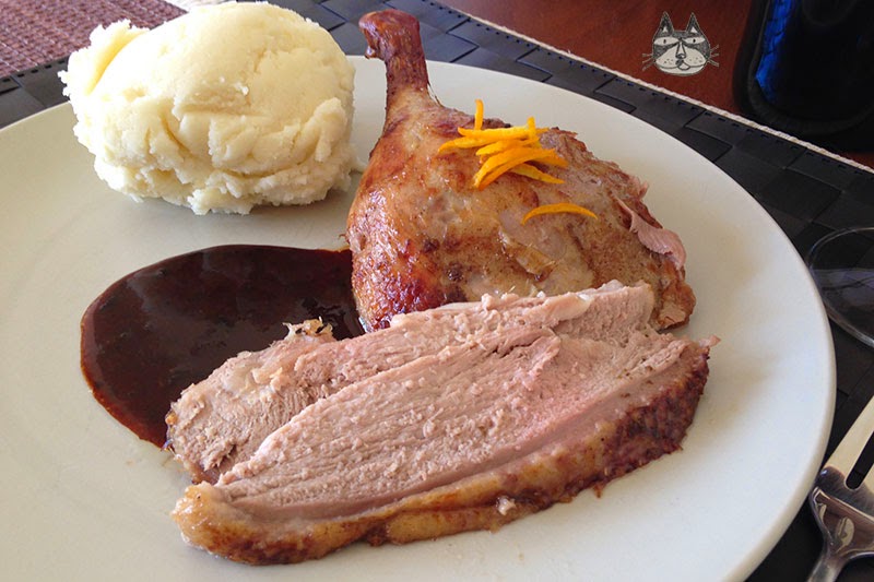 Airinie Cooks: Her Eclectic Kitchen: Canard a l'orange with five spice