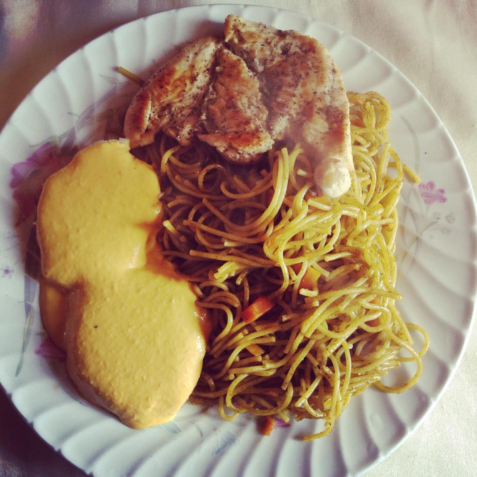 Comida Peruana: Sopa Seca con Papas a la Huancaina