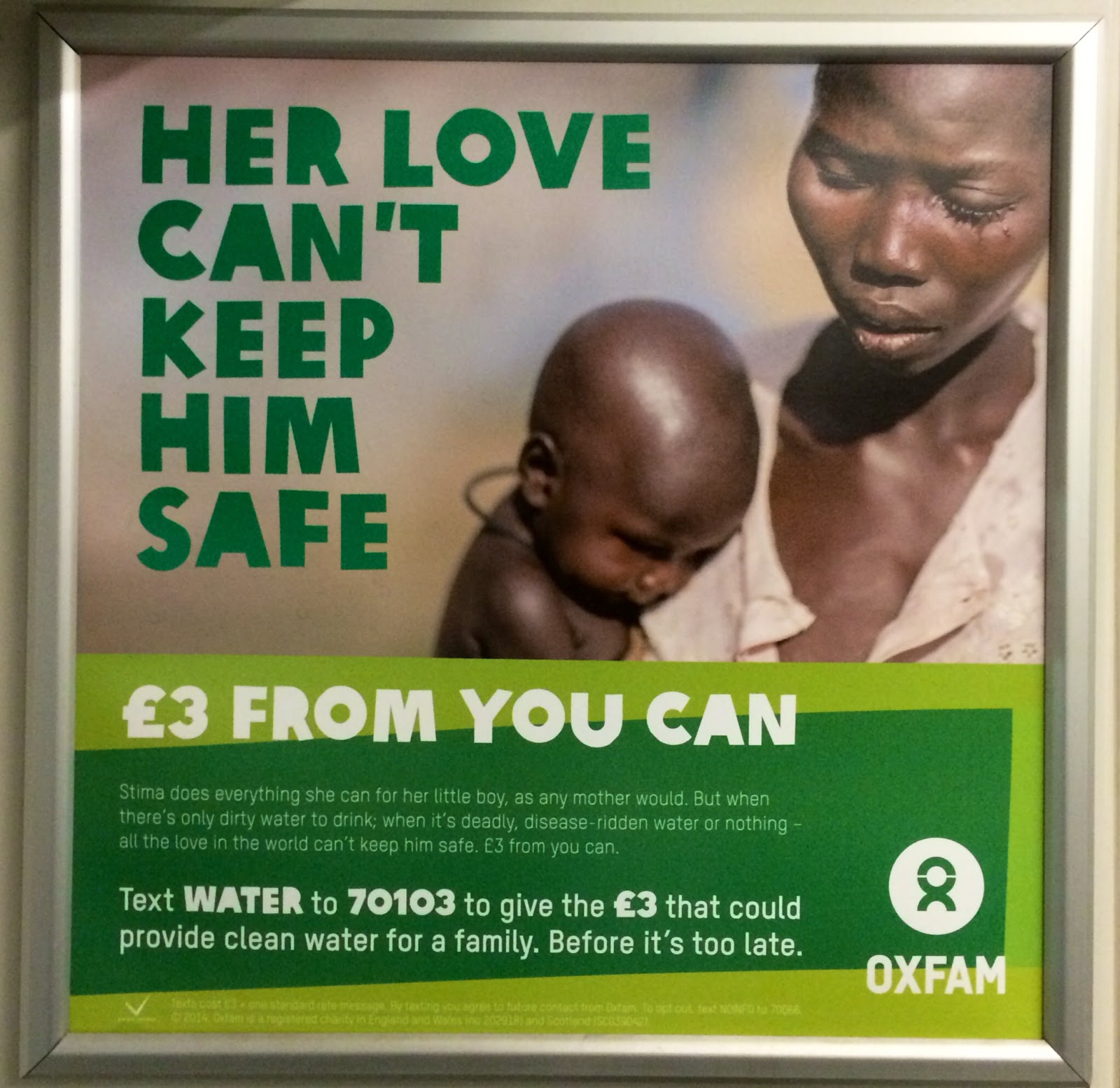 SSC Media Studies: Oxfam - "Her love can't keep him safe"