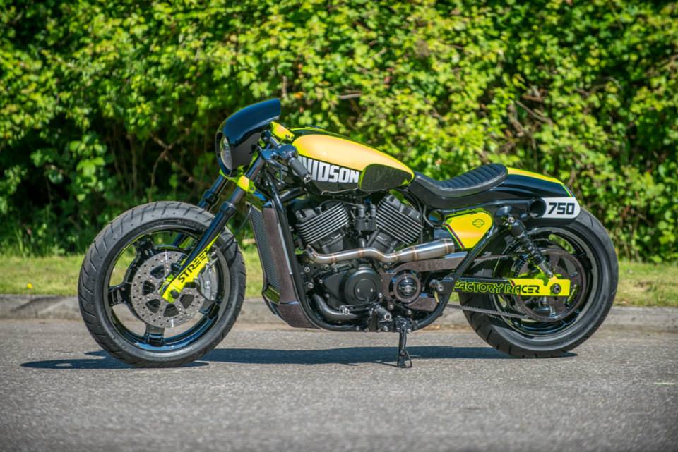 Racing Cafè: Harley Street 750 "Factory Racer" by Shaw Speed & Custom