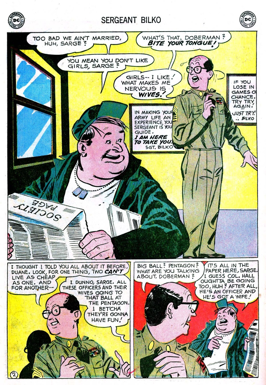 Last of the Spinner Rack Junkies: Sgt. Bilko Comics by Bob Oksner