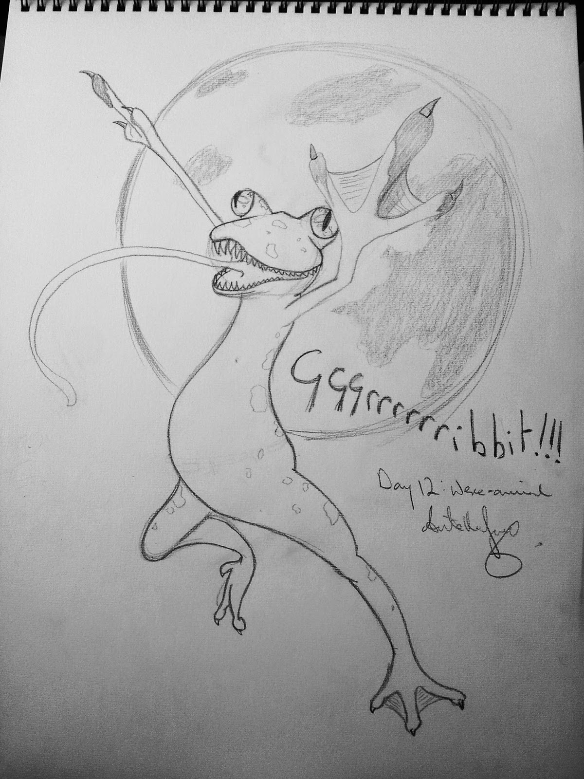 Galway Pub Scrawl: 30 Day Drawing Challenge JUN 2014 - WereWhatever