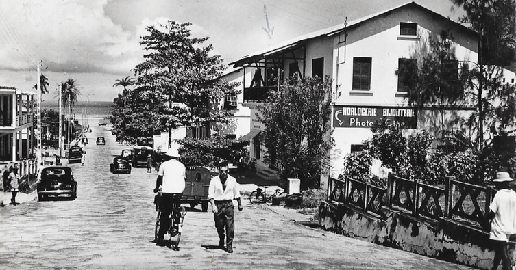 DESIGN DU GABON: Libreville during colonial period