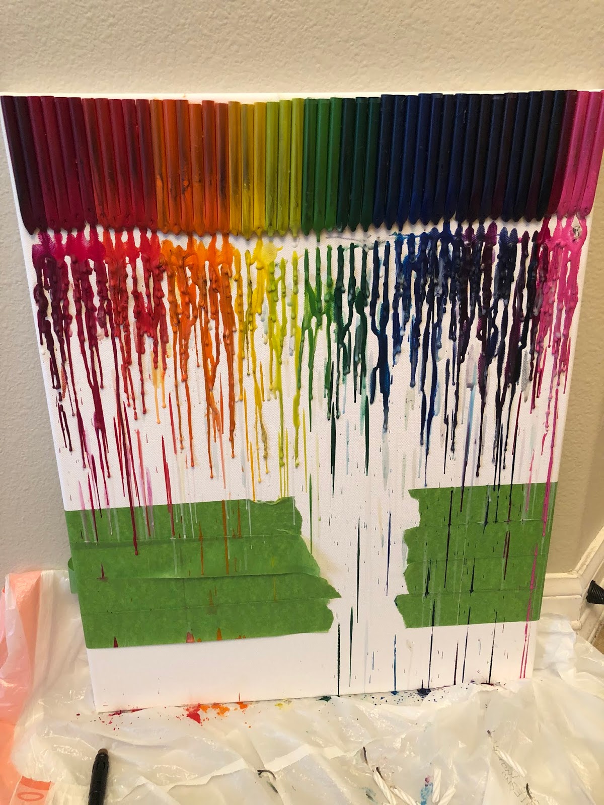 DIY: Melted Crayon Art Hack | Anchors Aweigh