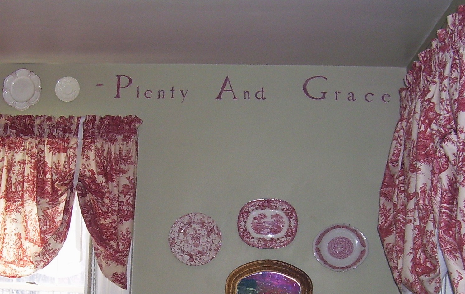 My Sister's Cottage: Decorating With Words