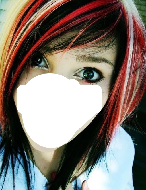 Love All Races: Black Emo Hair style ايمو تصفيفة الشعر