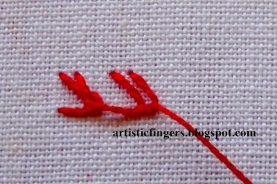 artisticfingers: Stitch tutorial - German blanket stitch