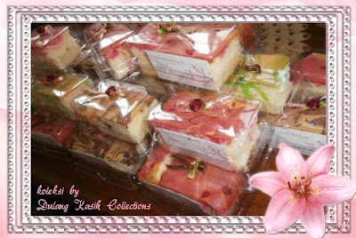Fresh Homemade Doorgift Cakes Dan Biskut Murah: MINI KEK POTONG/SLICE CAKE