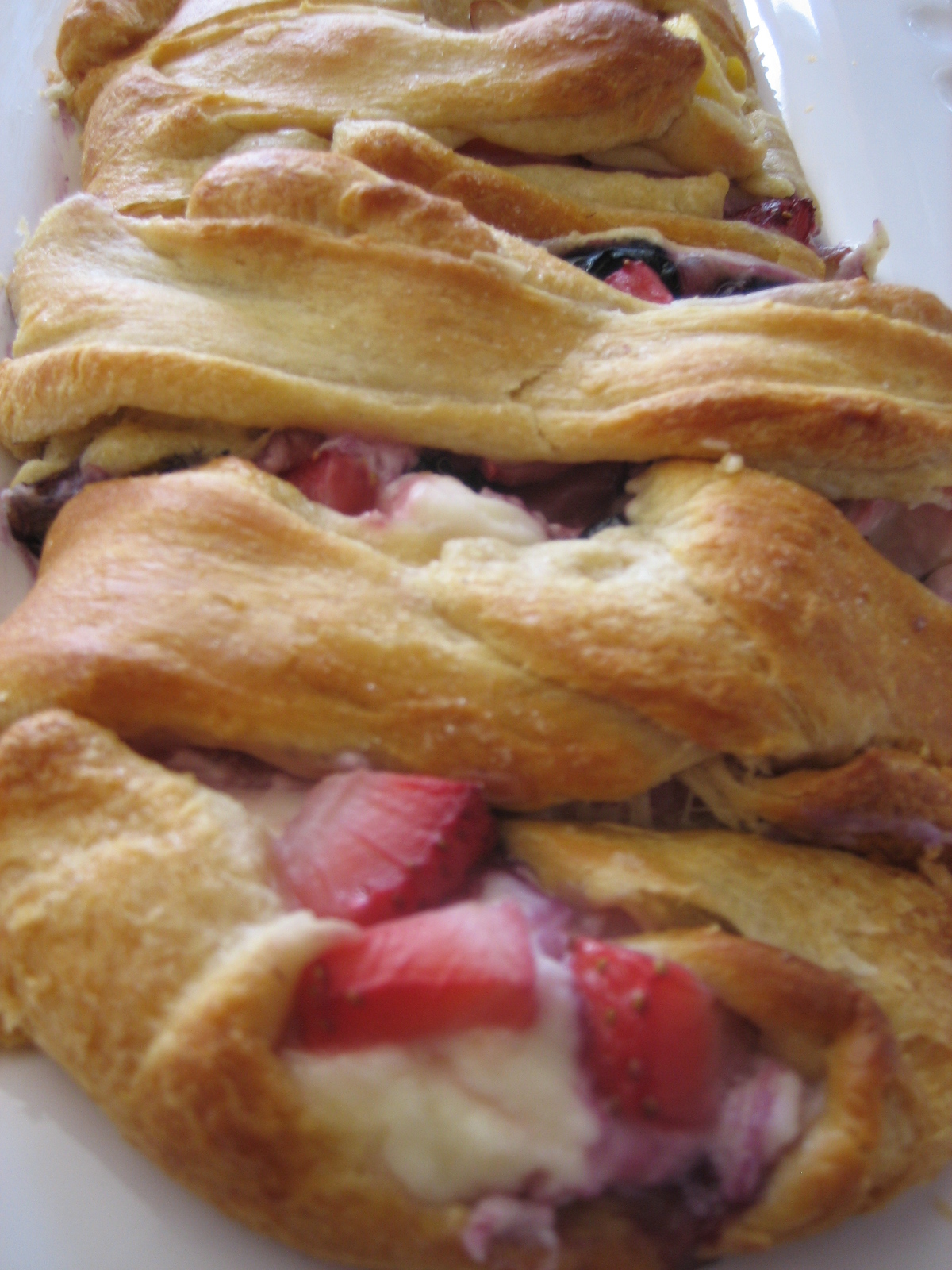 The Sweet & Simple Sisters: Fruit Croissant Bake