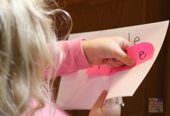 Post It Name Game for Kids | School Time Snippets