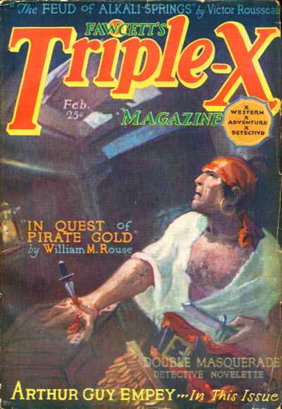 Rough Edges: Sunday Morning Bonus Pulp: Fawcett's Triple-X Magazine ...
