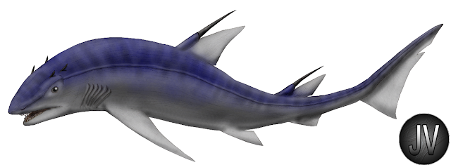 Vitor Silva - Paleoartista: Hybodus