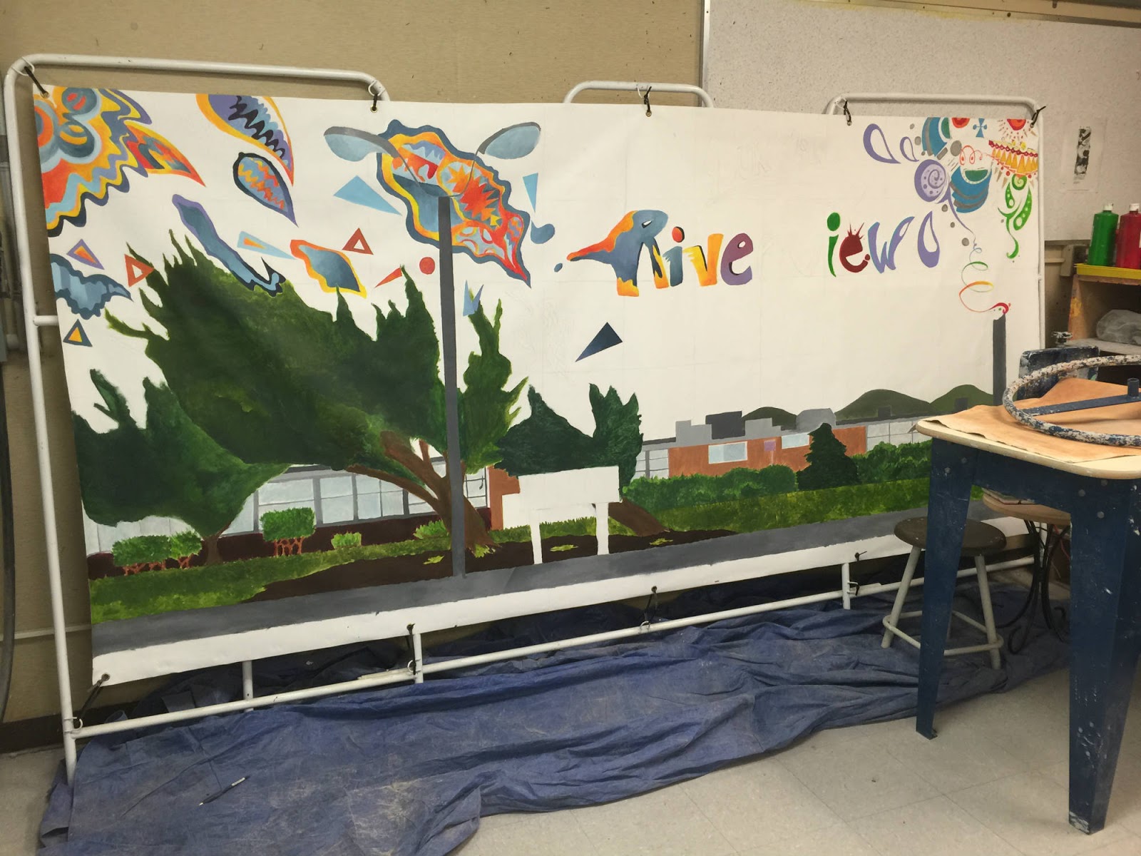Baldauf BlogART: Graduation Mural