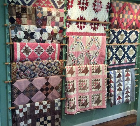 With Hook and Needle: Displaying Quilts