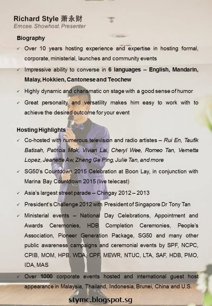 About Richard Style – Emcee Richard Style