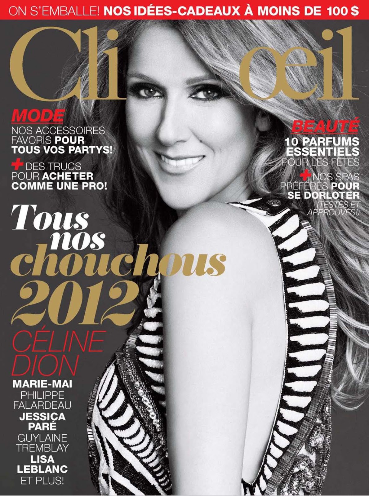 The Power Of Love - Celine Dion: Celine Dion in Clin D'oeil Magazine ...