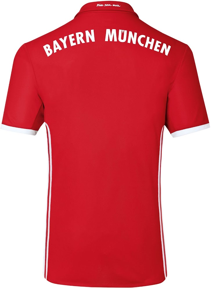 Bayern München 16-17 Home Kit Released - Footy Headlines