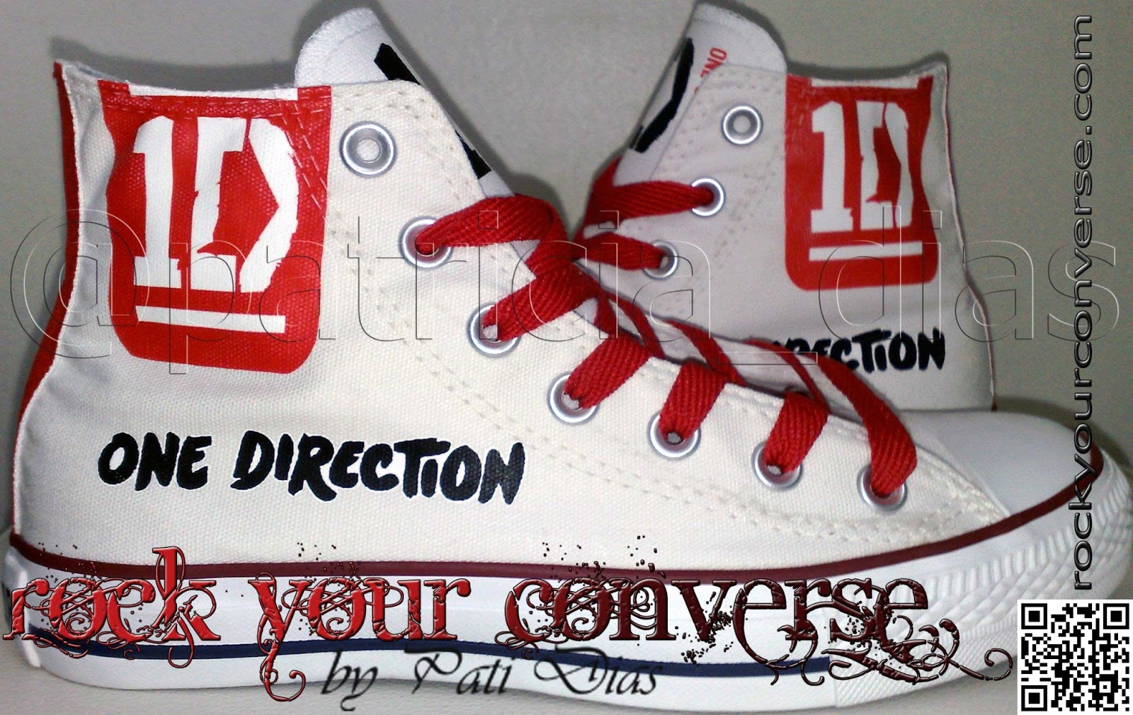 Converse All Star Customizado - Rock Your Converse!: One Direction - 1D