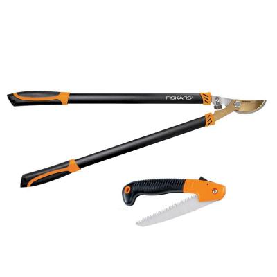 28" Fiskars Titanium Lopper (Branch Cutter) + 7" Folding Saw $10 + Free ...
