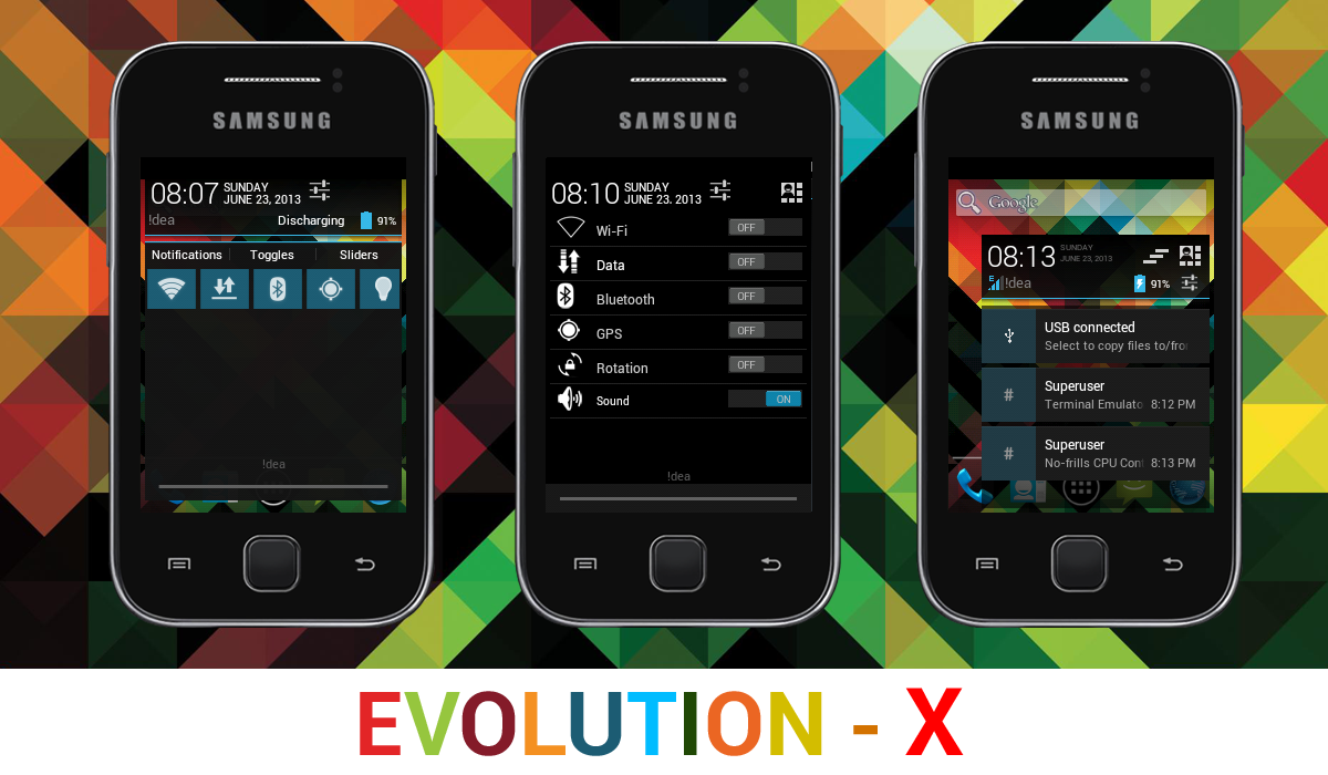 [CUSTOM ROM] Evo-x 4 Samsung Galaxy Y - Zakaria ANDROID blog