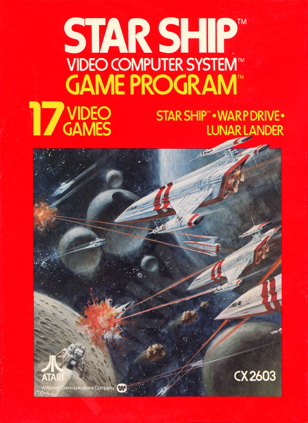 Star Ship Jogo 1977 para Atari 2600 com link da rom para baixar emular ...