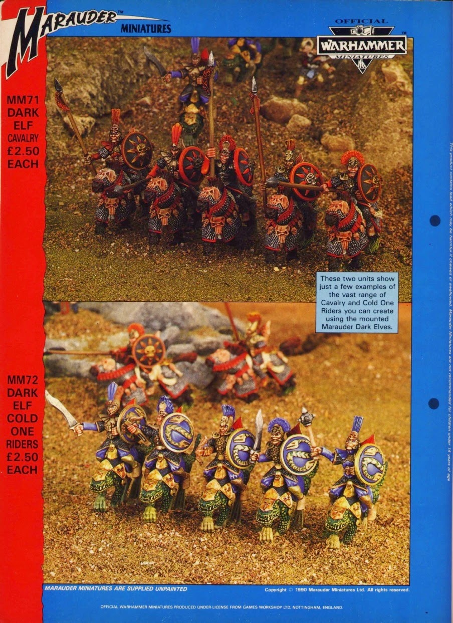 Realm of Chaos 80s: Acceptable in the '80s: Dark Elf Cavalry and Cold ...