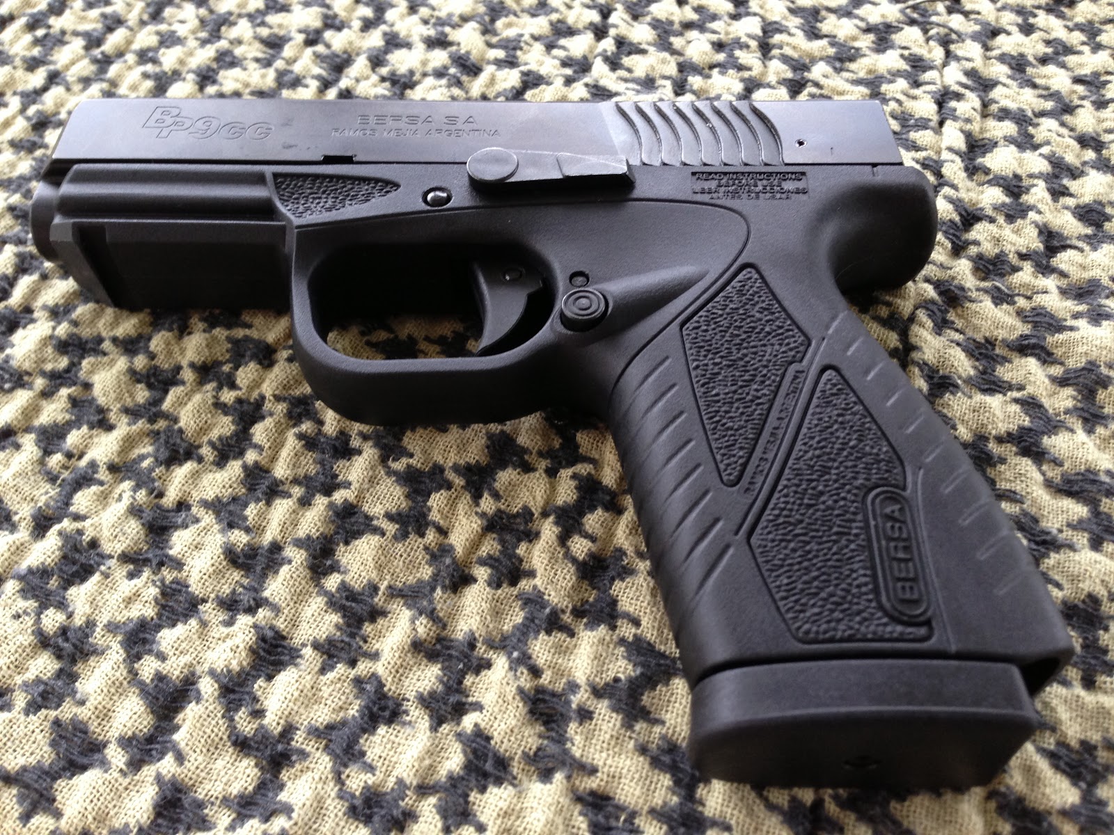 SpartanTC Reviews: Bersa BP9CC Pre Range Thoughts
