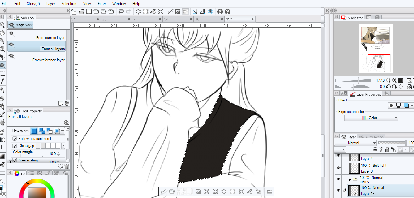 CARA SHADING GAMBAR ( DIGITAL PAINTING ) 2 STEP - MAYAGAMI