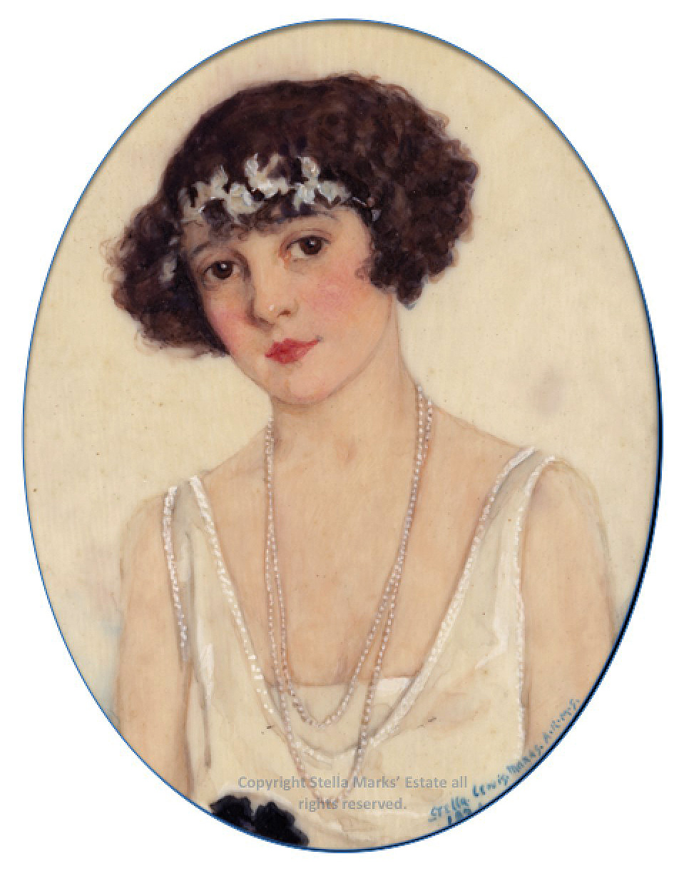A Private Portrait Miniature Collection: THE CELEBRITY OF STELLA MARKS ...