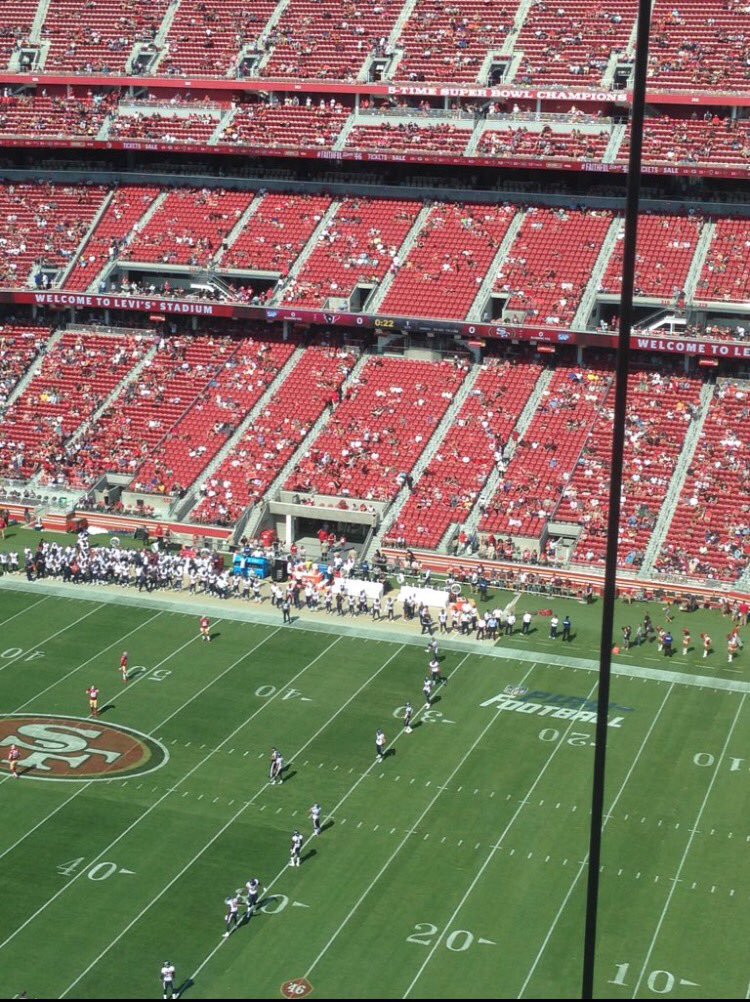 The Tunnel Wall: UPDATE....NFL HELL: Several Stadiums Nearly Empty As ...