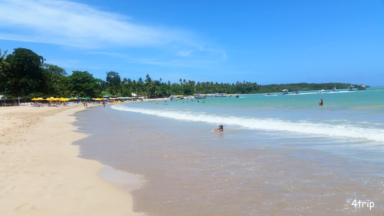 MORRO DE SÃO PAULO: PASSEIO PRAIA DE GARAPUÁ | Fourtrip