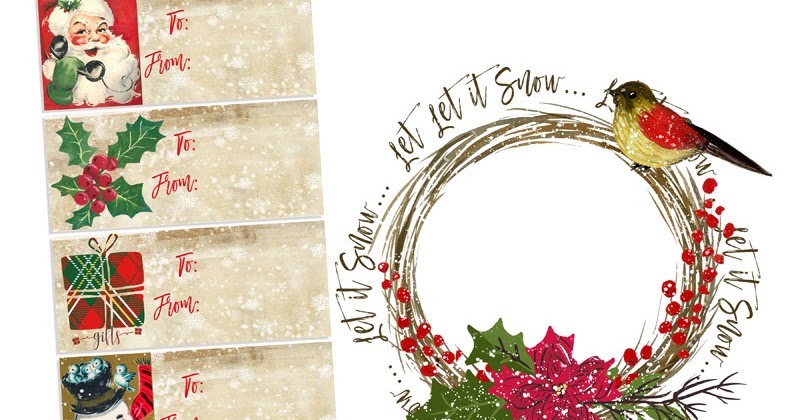 New Christmas Joy Freebies