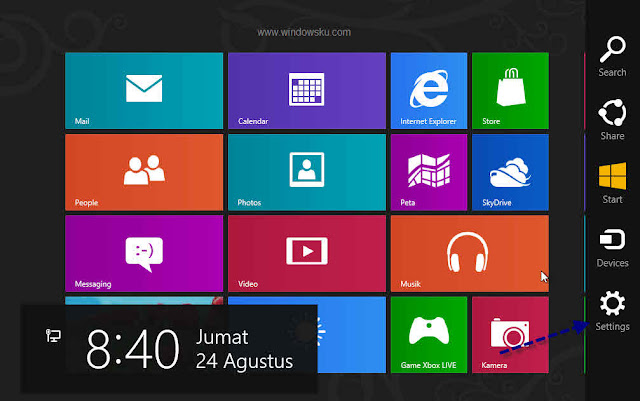 Beberapa Cara Untuk Shut Down Windows 8 - Windowsku