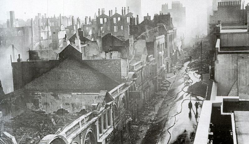 Old Historic Photographs of Bristol, England during World War Two ...