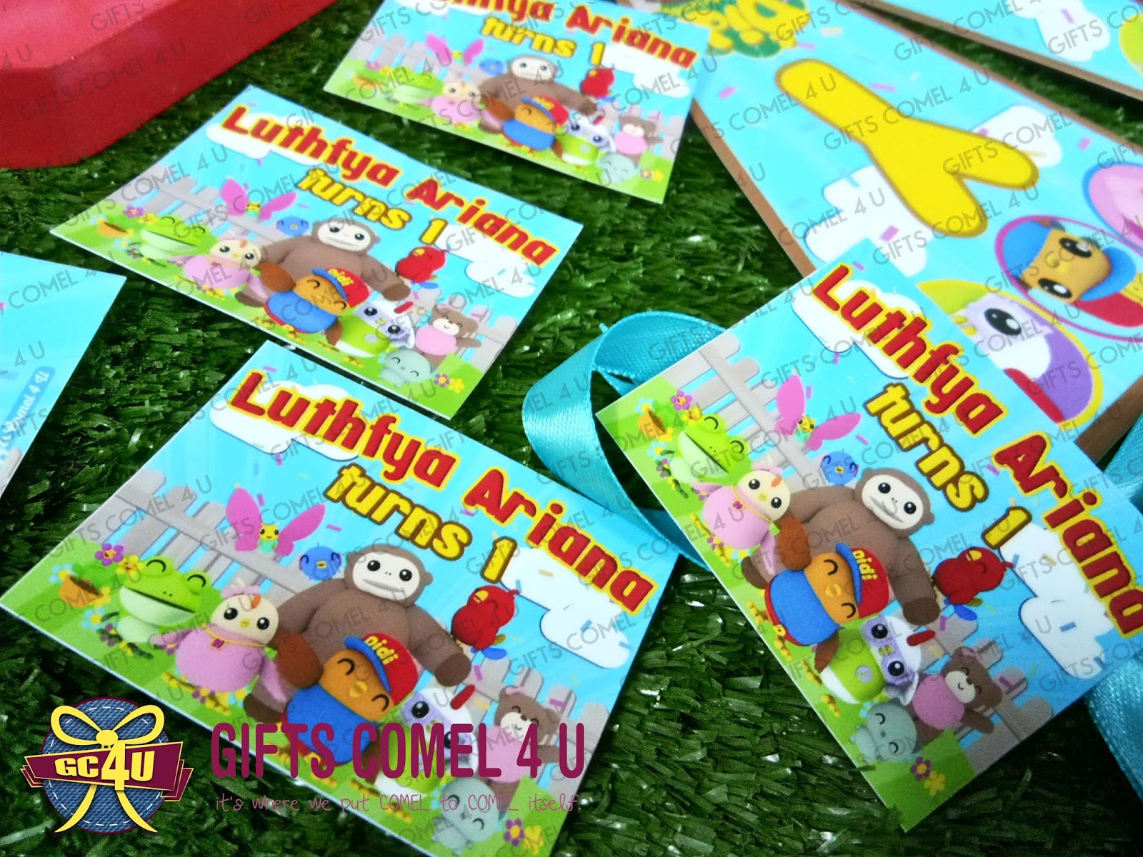 Gifts Comel 4 U: Stickers & TQ Tag