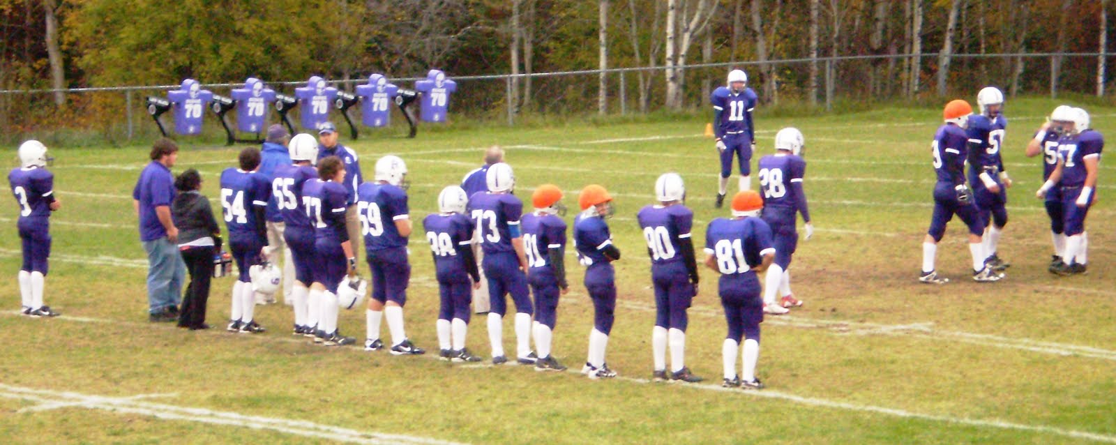 CJRL News: Bronco Football Team plays Dryden in Exhibition game