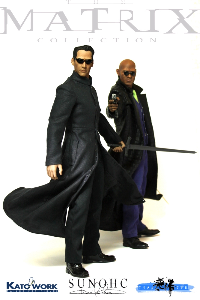 Figures Art of SeanJob: Keanu Reeves as Neo from Matrix Reloaded (2003)