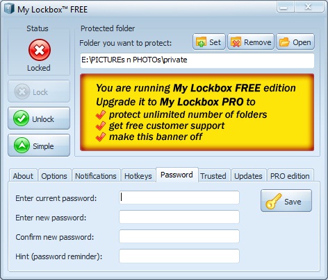 LOCK A FOLDER USING MY LOCKBOX - Katrox's Blog | Computer Articles ...