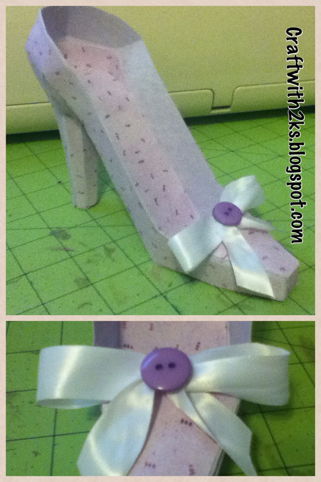 Crazy craft life from the activity room!: Make A 3D High Heel Shoe ...