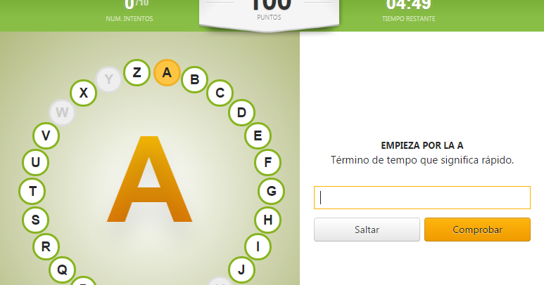 Musygaunas: EL ROSCO DE PASAPALABRA