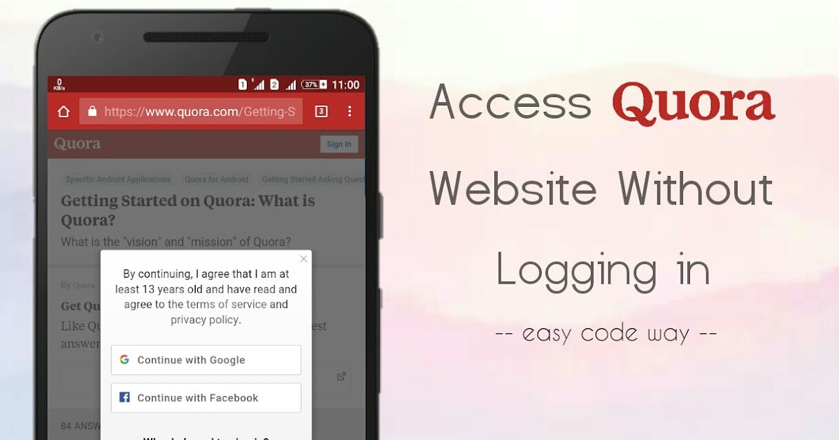 Quora Login