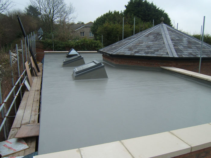 Fibreglass Flat Roofing