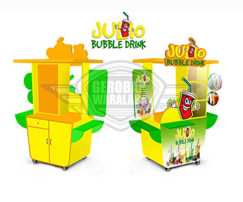Gerobak minuman es - Rp.4.200.000 - jasa gerobak bandung | desain dan ...