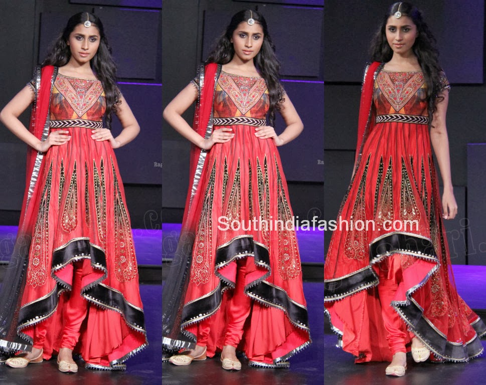 Dharmika Rao in Latest Anarkali – South India Fashion