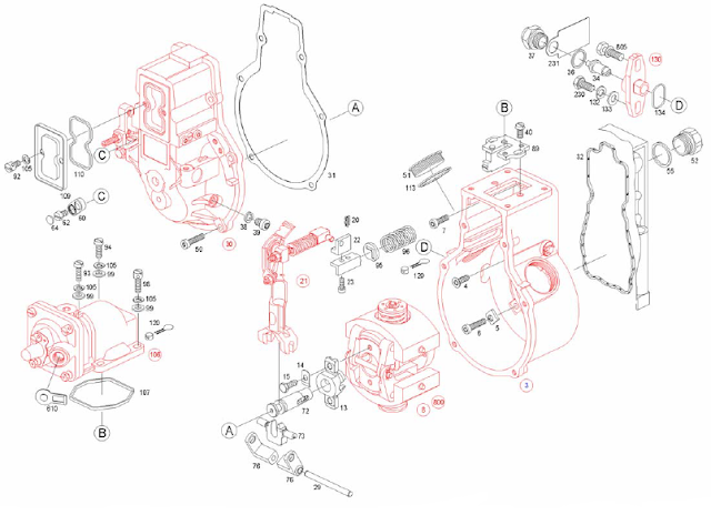 INJECTION-AUTOMOTIVE: 2425703005 BOSCH-GUIDE BUSHING
