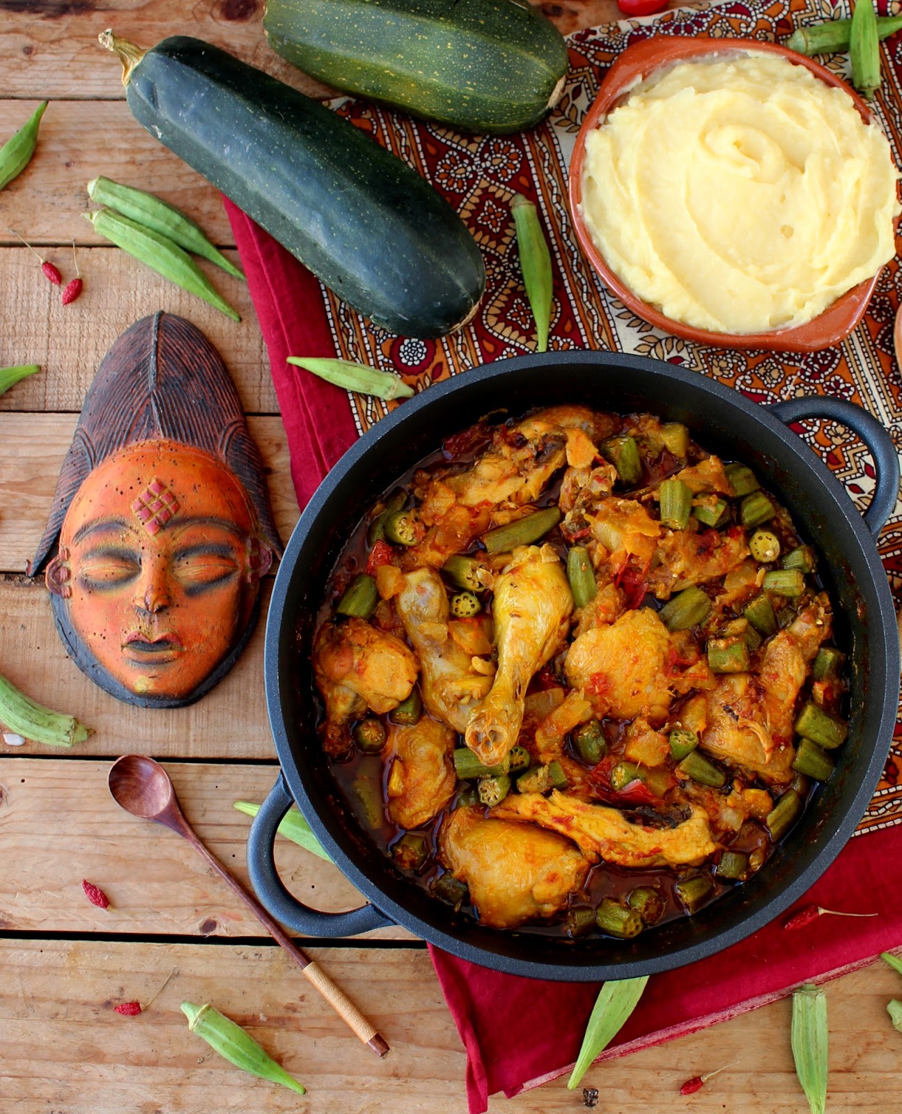 Nárwen's Cuisine - Sabores do Mundo : Moamba de Galinha (com pirão)