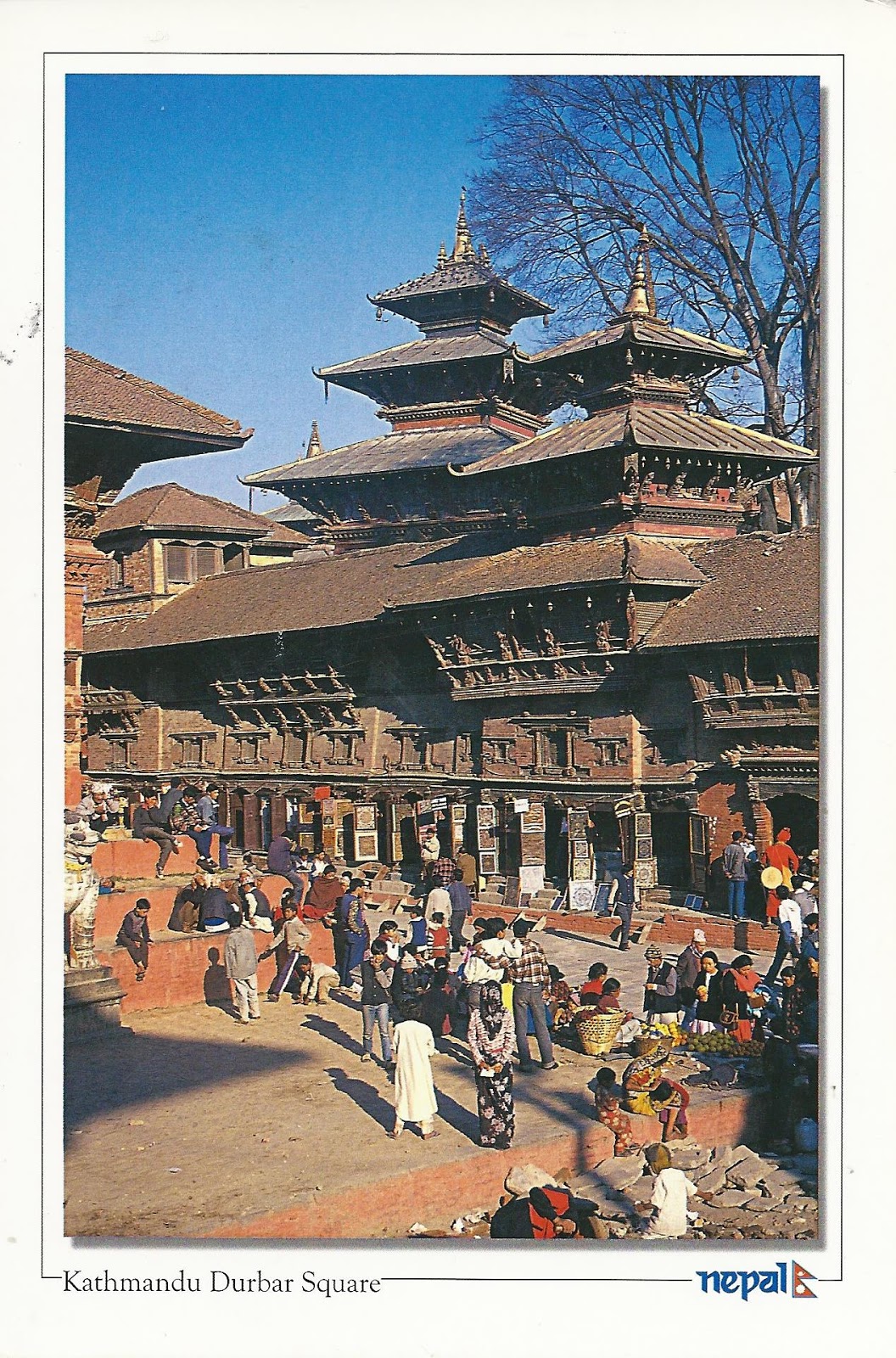 A Journey of Postcards: Kathmandu Durbar Square | Nepal