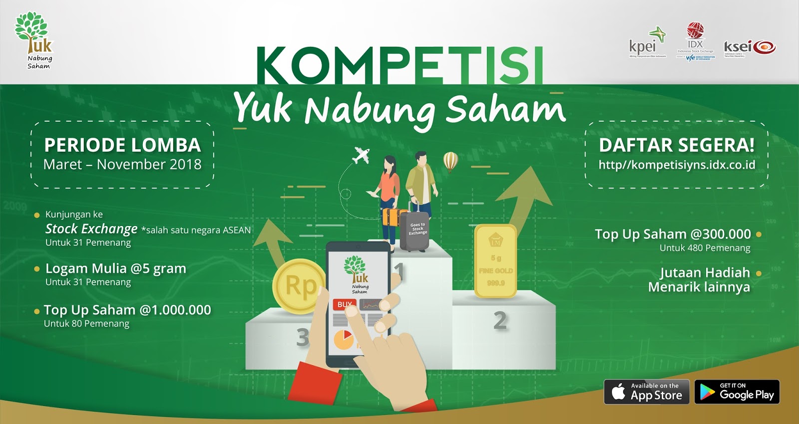 Ikutan Kompetisi Yuk Nabung Saham 2018 - Jadilah Penerus Kami ...