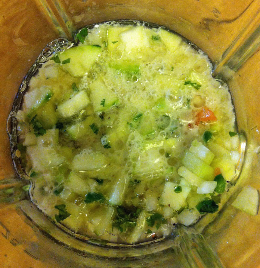 Avocado Ceviche Soup - The Crafty Chica